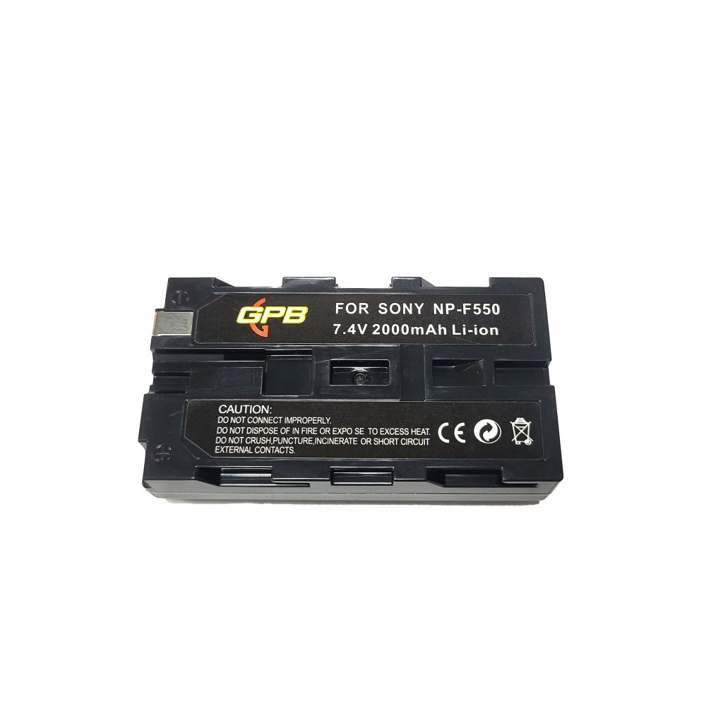 GPB Sony NP-F550 7.4V Digital Rechargeable Video/Camera Battery